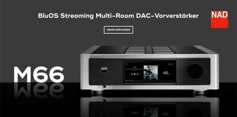 NAD M66全新BluOS串流多房间解码前级放大器于今天正式发布 | FIPLAY